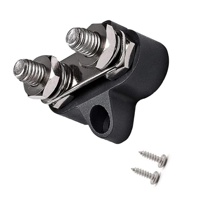 Terminal Block Studs M8 48V Junction Block Bus Bar Dual Heavy Duty Power Distribution Stud for ...