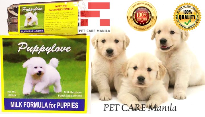 PUPPYLOVE 1.8kg Milk Formula for Puppies (Puppy Love Instant Milk ...