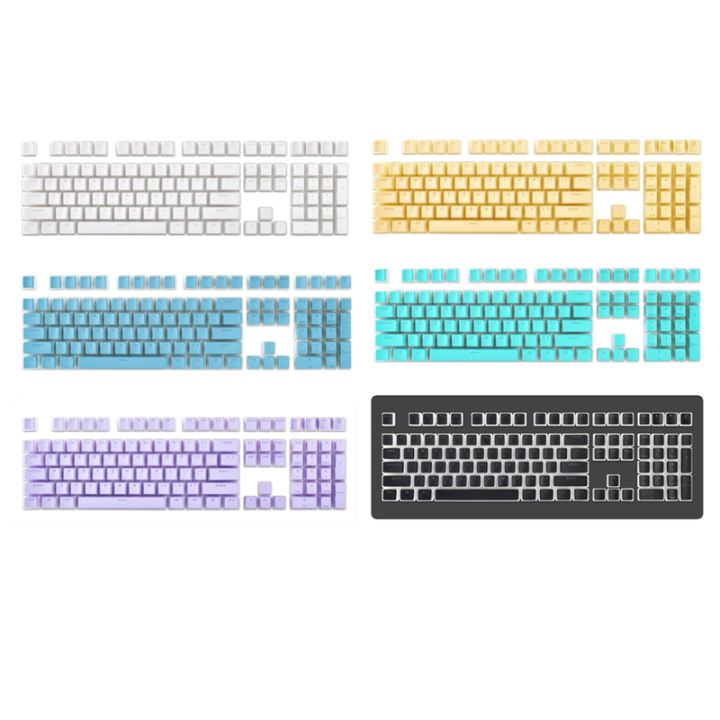 Pudding Keyboard Hat Box Mechanical Keyboard Double Skin Milk ...