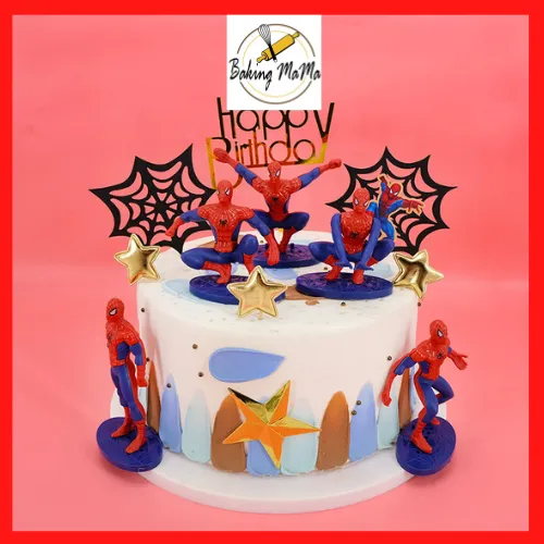 7pcs Figure Spiderman Cake Topper | Lazada