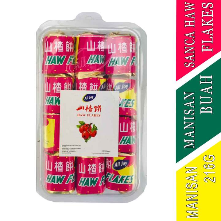 Permen Jadul- Sanca Haw Flakes- Manisan Buah- Permen Buah | Lazada ...