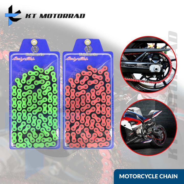 KT Motorcycle Chain Color 415H 420H 428H Made in Thailand | Lazada PH