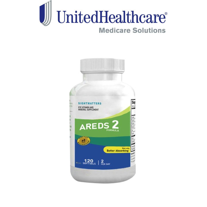 Eye Vitamin Capsules Enhanced AREDS2 Formula Eye Mineral Supplement ...
