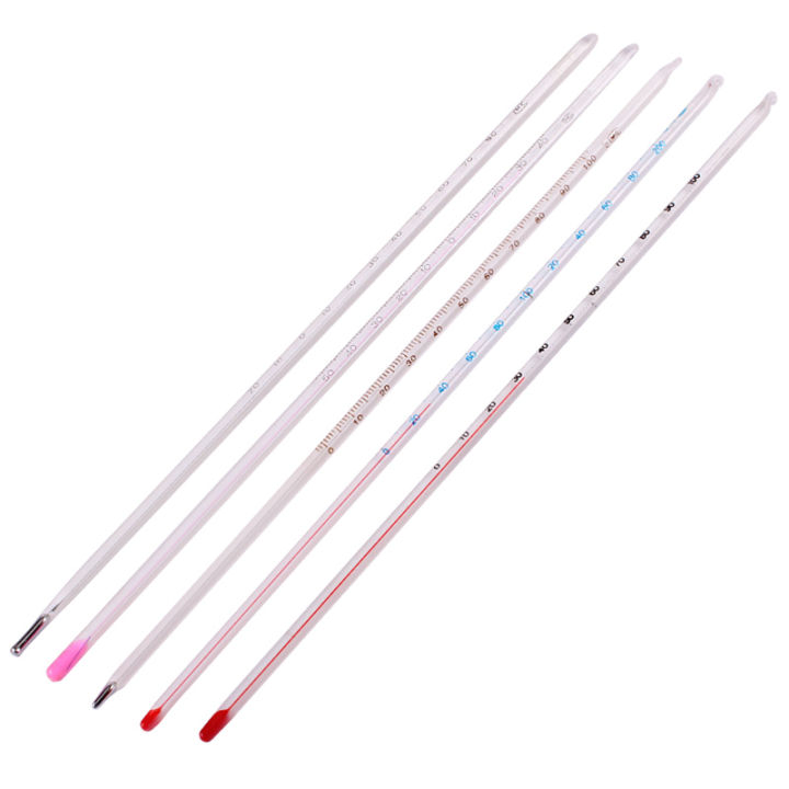 Red liquid/mercury glass thermometer 0-100/0-200/-50-+50/-30-100 ...