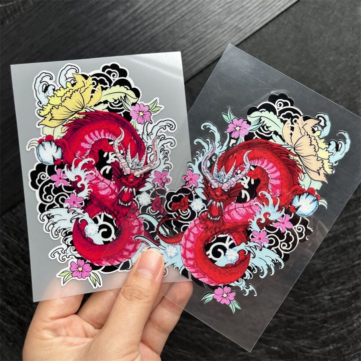 JDM Sticker Dragon Car Sticker Modified Sticker Samurai Helmet Electric ...