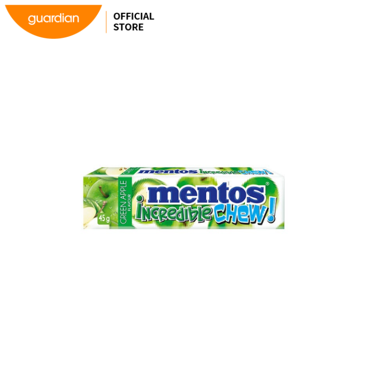 Mentos Incredible Chew Green Apple 45g | Lazada