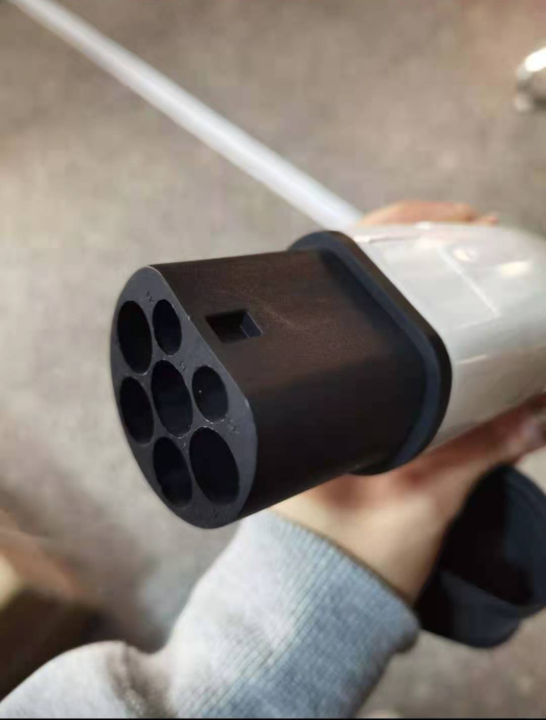 Ev Charger Type 2 Plug Connector Evse Electric Vehicle Male Side Ac ...