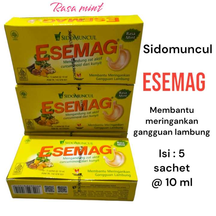 SIDOMUNCUL Esemag 5's (Box) | Lazada Indonesia