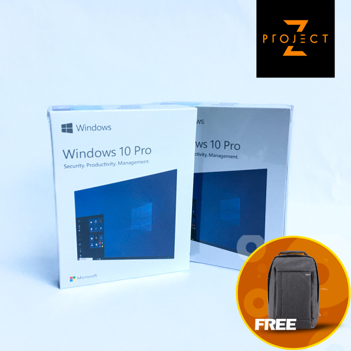Original Windows 10 Professional 32bit/64bit Full Product Package with ...