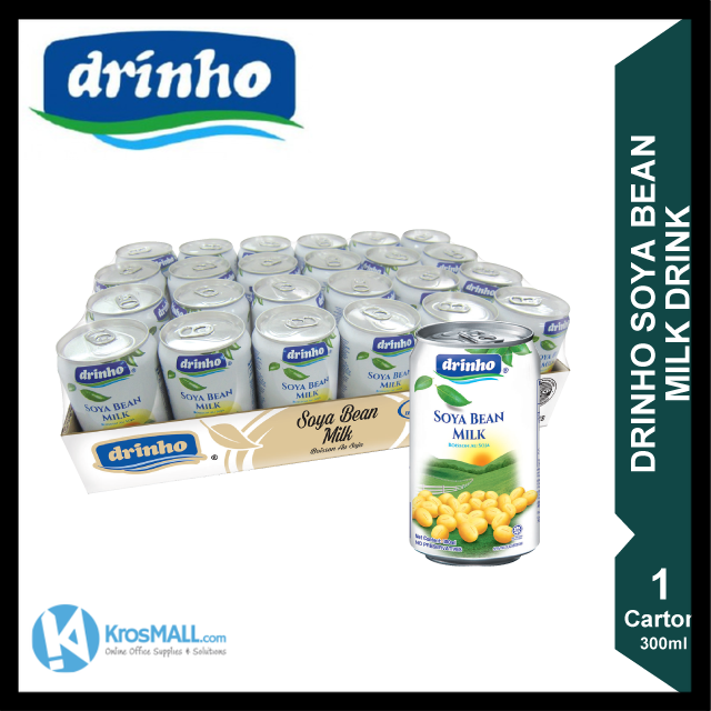 Drinho Soya Bean Milk Drink 1 Carton (24 x 300ml) | Lazada