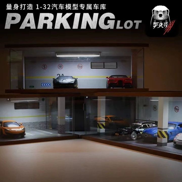 Original 1:32 Car Park Diecast Model Simulation Parking Garage | Lazada