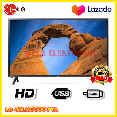LG 43LM5500PTA LED TV 43 INCH FULL HD TV - KHUSUS JABODETABEK | Lazada ...