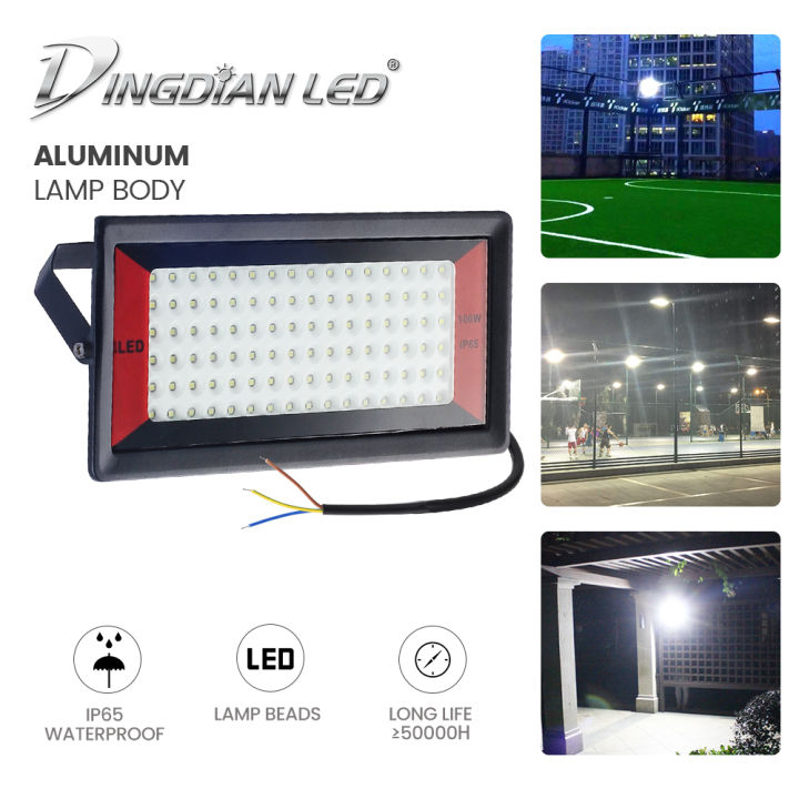 DingDian LED AC220V LED Outdoor Floodlight 50W 100W Spot Light IP65 ...