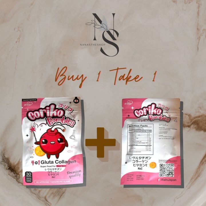BUY 1 TAKE 1 Coriko Bombies NANASTHESHOP 01 | Lazada PH