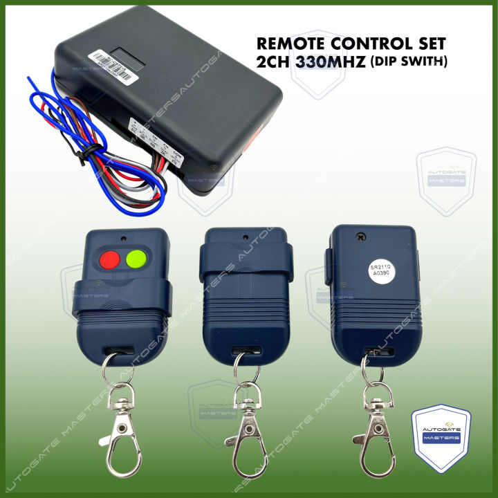 330mhz ( DIP SWITCH ) REMOTE CONTROL RECEIVER ONLY / AUTOGATE SYSTEM ...