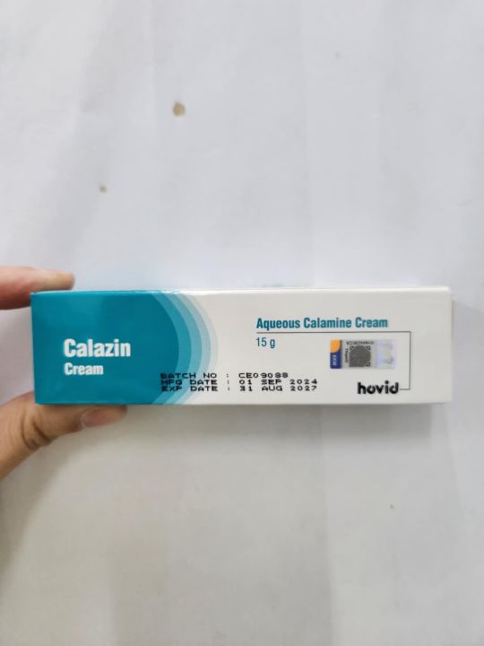 HOVID CALAZIN CREAM 15G (Aqueous Calamine Cream) | Lazada