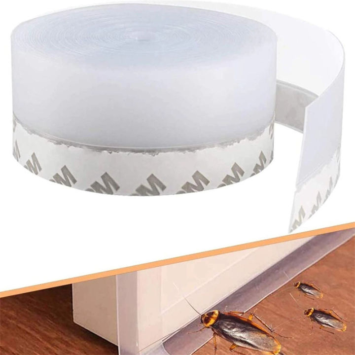 1M/2M/3M Rubber Strip Glass Door Window Seal Sound Insulation Strip ...