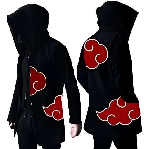 Akatsuki Hoodie Anime Jacket/Akatsuki Anime Animation Men's Hoodie ...