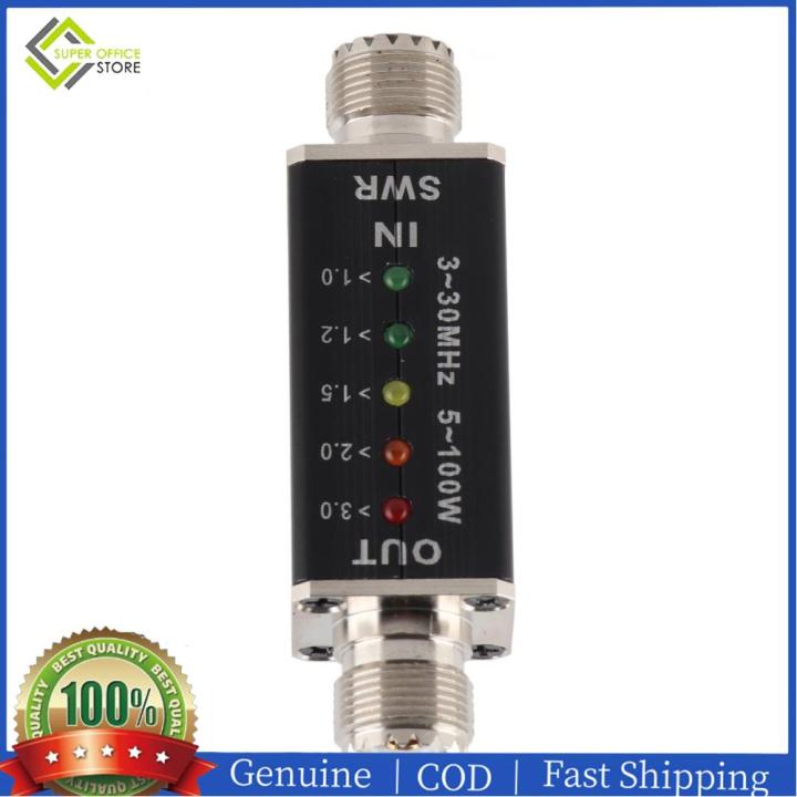 SWR Meter 10‑50W Standing Wave Meter Mini for Antenna | Lazada Singapore