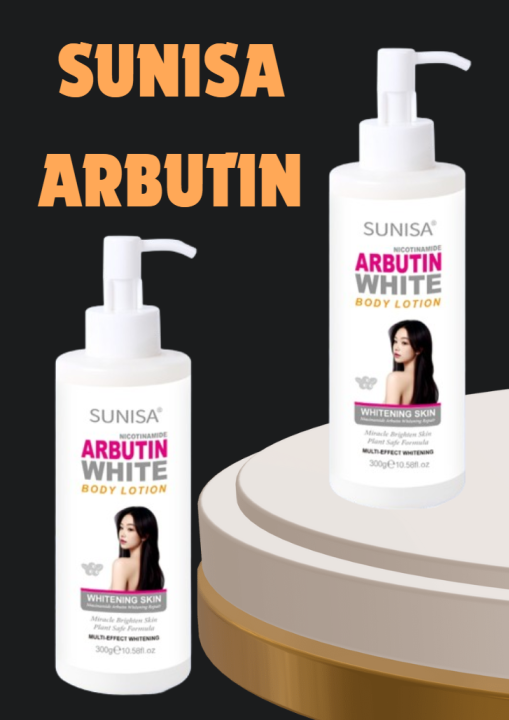 SUNISA Lightening Body Cream with Arbutin and Nicotinamide(BUY 1 TAKE 1 ...