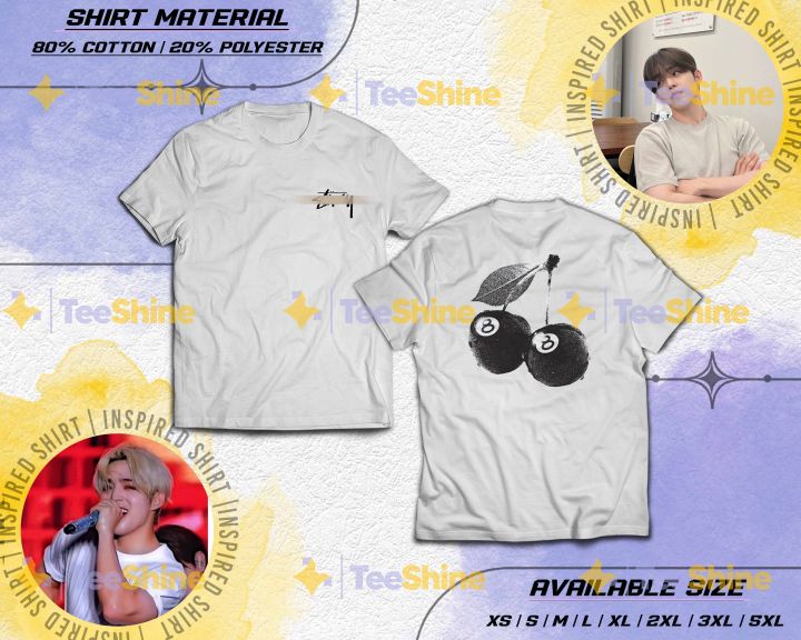 SVT SCOUPS STU55Y CHERRY KPOP INSPIRED SHIRT | COTTON ROUNDNECK T-SHIRT ...