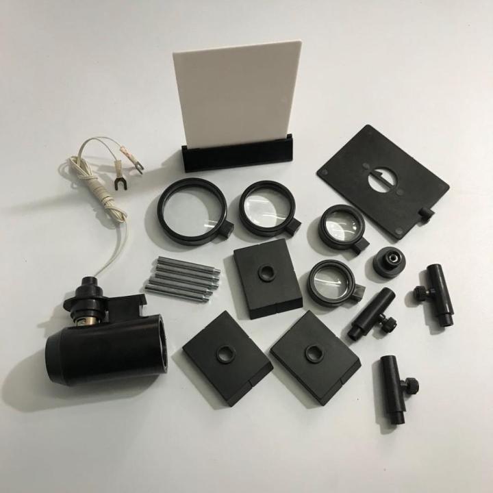 Optical Bench Group Physical Teaching Equipment Concave Convex Lens ...