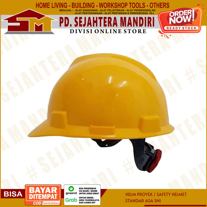 HELM PROYEK - HELM PEKERJA BANGUNAN - HELM KERJA PELINDUNG KEPALA ...