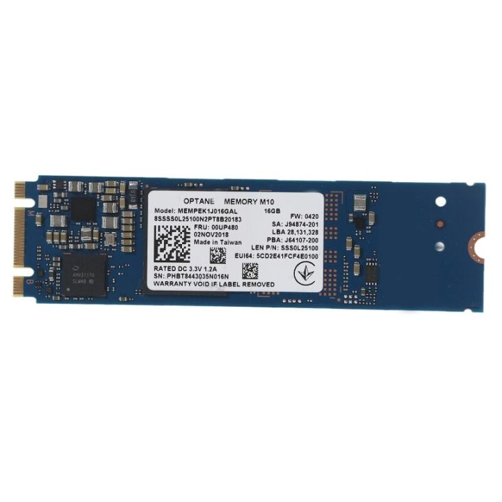 สำหรับ Intel Optane M10 16G ฮาร์ดไดรฟ์ประสิทธิภาพสูงสำหรับ.2 NVME SSD ...