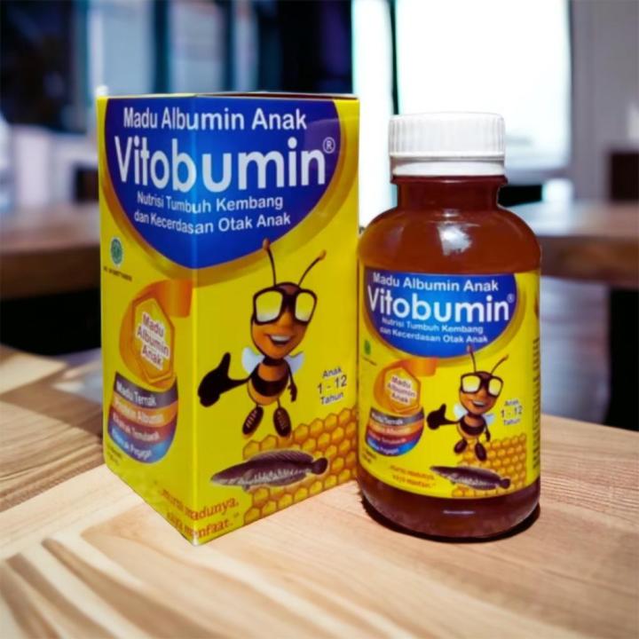 Vitobumin Madu Ikan Gabus Tumbuh Kembang Anak Meningkatkan Kecerdasan ...