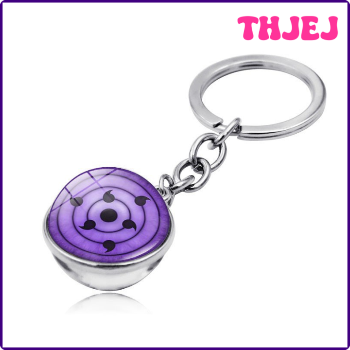 THJEJ Naruto Cartoon Keychian Uchiha Sharingan Anime Action Figures ...