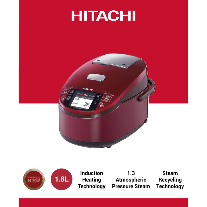 Hitachi Made In Japan IH Rice Cooker 1.8L RZ-KV180YS | Lazada Singapore
