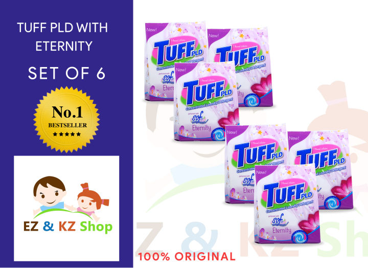 TUFF PLD with ETERNITY Concentrated Powder Laundry Detergent 800g (set ...