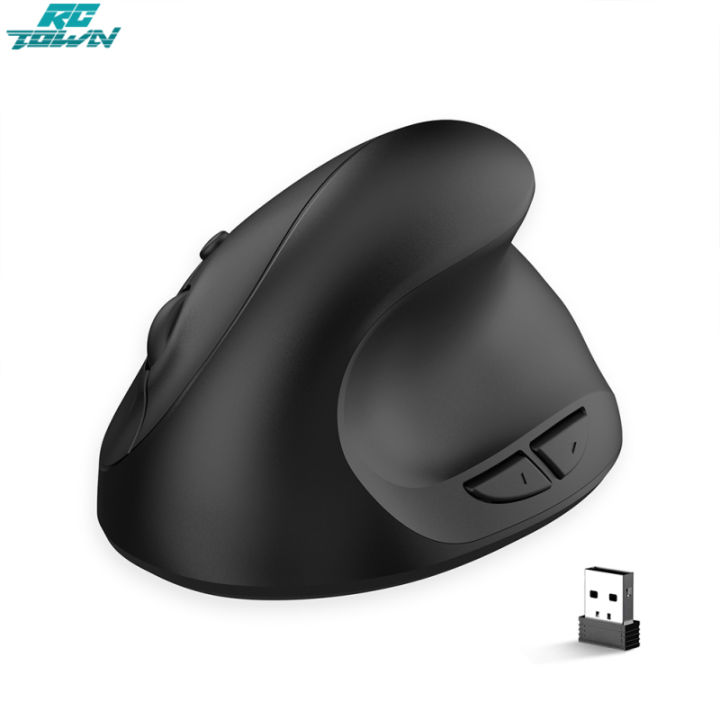 Wireless Vertical Mouse, Ergonomic Mouse, Rechargeable 2.4GHz Optical ...