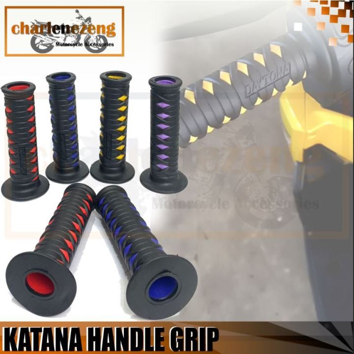 UNIVERSAL HEMP ROPE KATANA DESIGN HANDLE GRIP FOR MOTORCYCLE | Lazada PH
