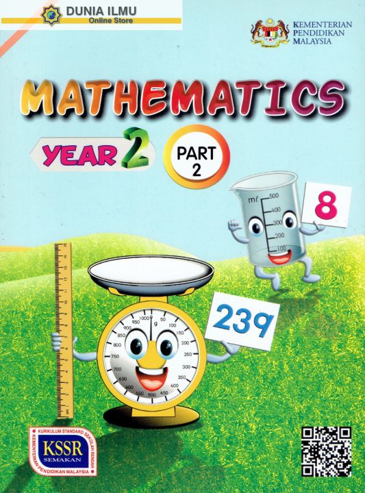 Buku Teks Mathematics Year 2 (Part 2) KSSR DLP (TB Year 2) | Lazada