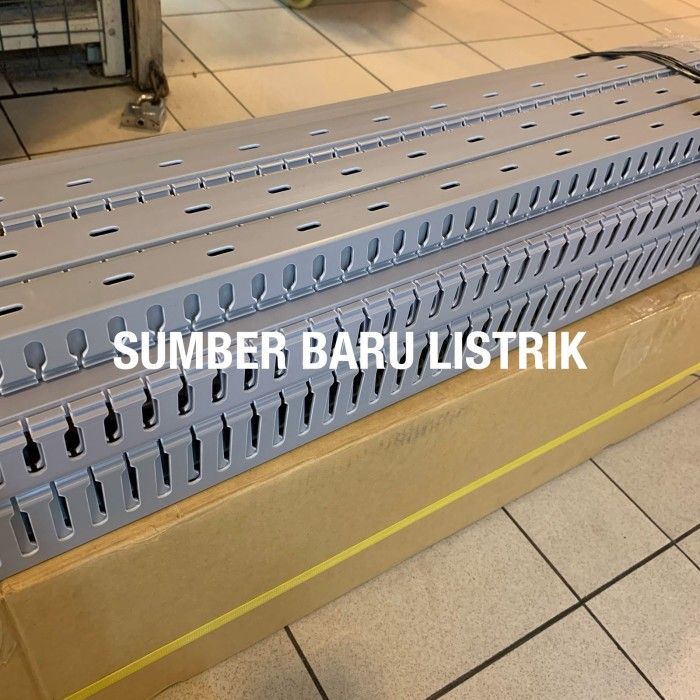 KSS CABLE DUCT / WIRING DUCT 45X65 LUBANG ABU / GREY MD 5 MD-5 | Lazada ...