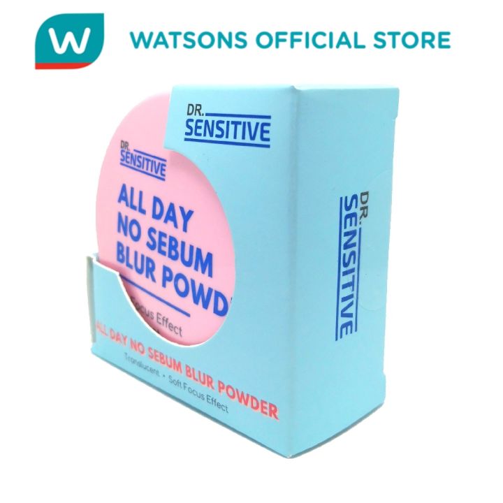 【COD】 DR. SENSITIVE All Day No Sebum Blur Powder 25g | Lazada PH