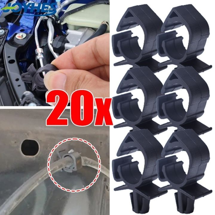 5-20Pcs Car Wiring Harness Fastener Route Fixed Retainer Clip ...