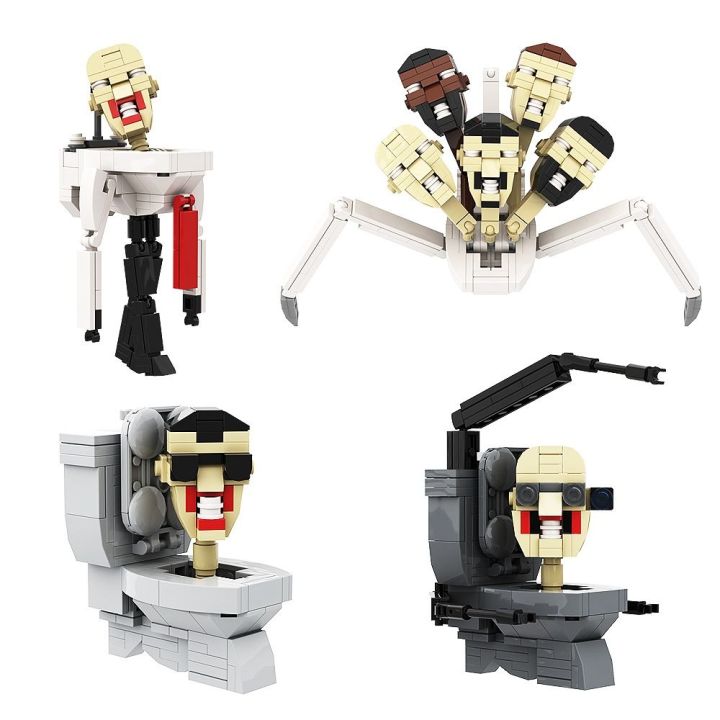DXNZVA Multi Headed Man Skibidi Toilet Man Blocks Skibidi Toilet Monitor Man Speakerman Titan ...