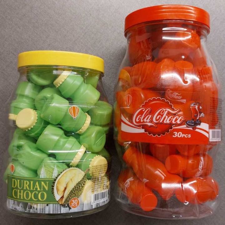 Little Bottle Durian Choco / Cola Choco Flavor 30Pcs | Lazada