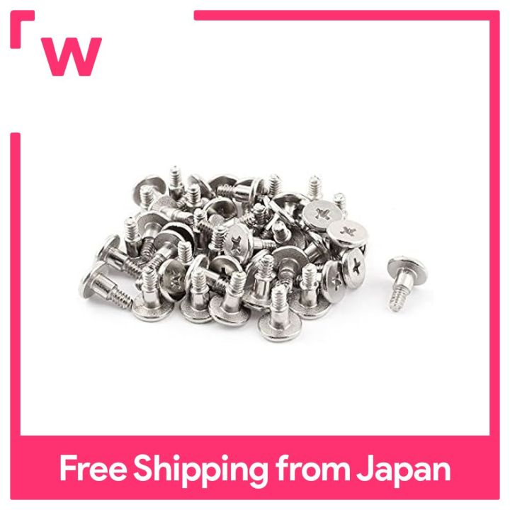 Uxcell Hard Drive Screws Laptop Anti Vibration Construction Design Flat Head Bolts Hdd 50 Pcs