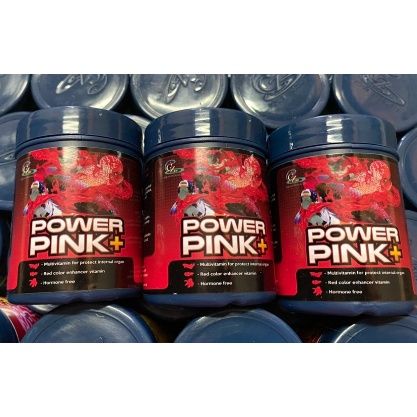 Power Pink+ 25 g. วิตามินผสมอาหารช่วยเร่งสีปลาให้เข้มขึ้น ปราศจาก ...