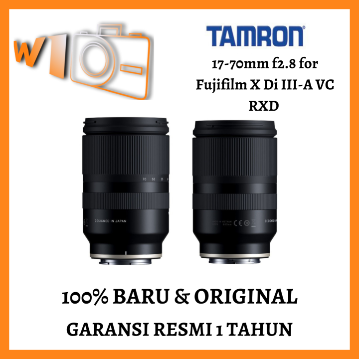 Tamron 17-70mm f2.8 for Fujifilm X Di III-A VC RXD Fuji 17-70 mm RESMI | Lazada Indonesia