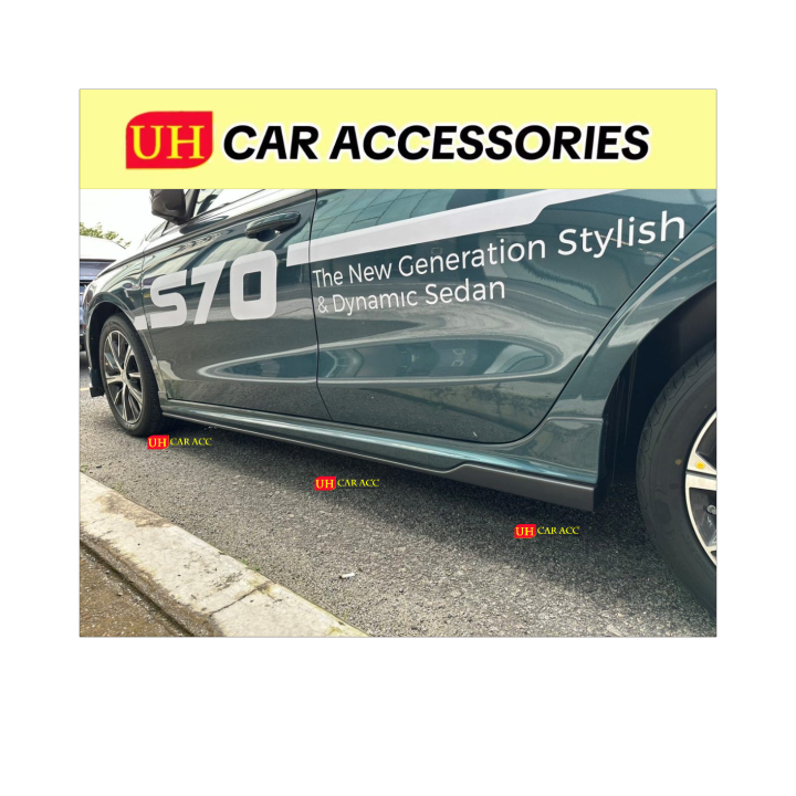 PROTON S70 OEM OE PP BODYKIT SKIRT WITH PAINT | Lazada