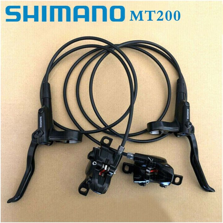 Original SHIMANO MT200 Hydraulic Brake Bicycle Disc Brake Set ...