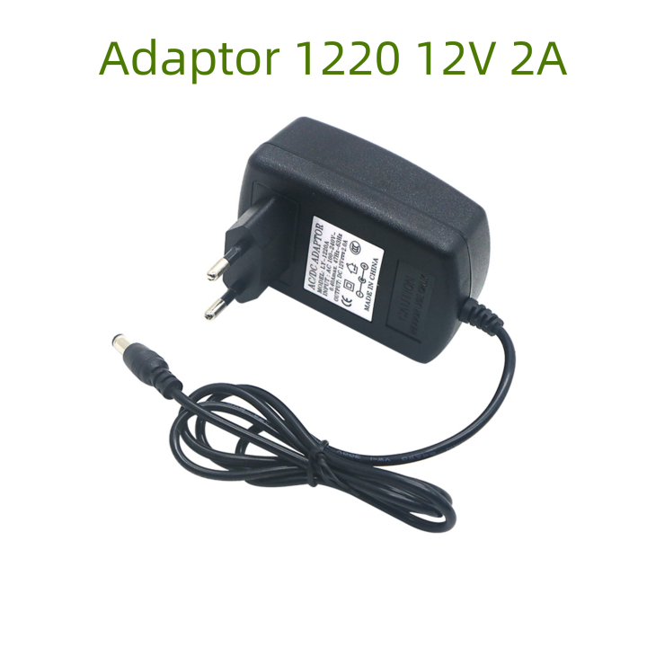 Adaptor Adapter 1220 DC 12V 2A Waterproof Metal | Lazada Indonesia