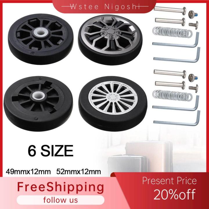 【COD&Ready Stock】2Pcs Universal Replacement Portable DIY Caster Wheel ...