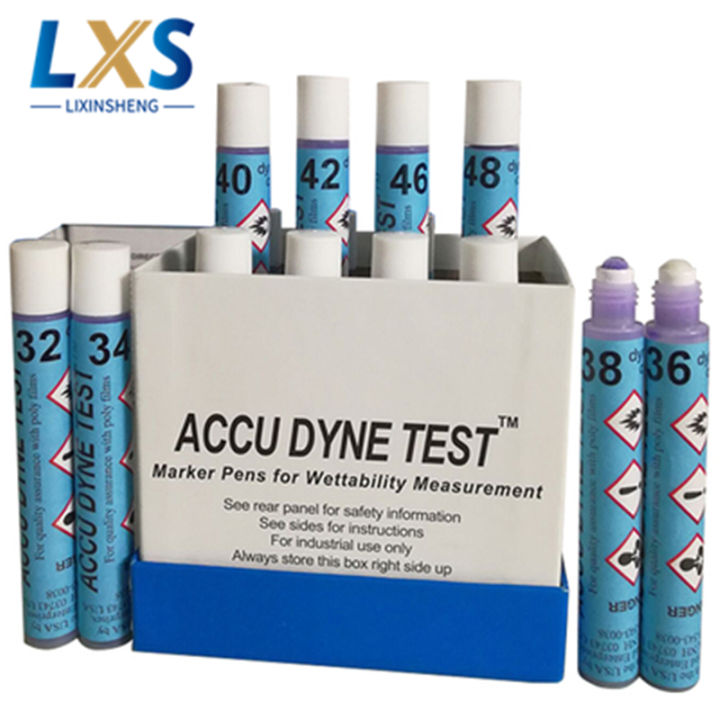 【User-friendly】 American 30-60 Dyne Test Marker Pens Surface Wet Force ...