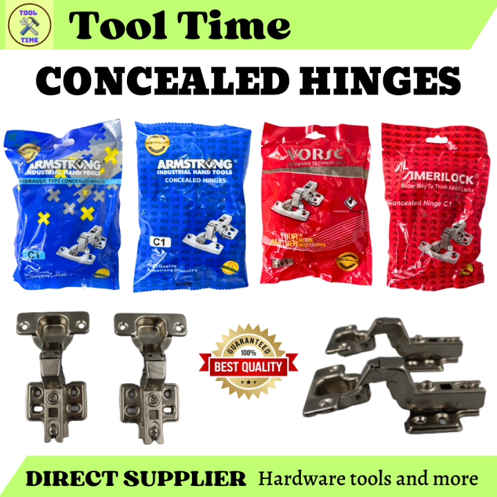 DIRECT SUPPLIER ARMSTRONG AND VORSC CONCEALED HINGES HYRDRAULIC AND ...