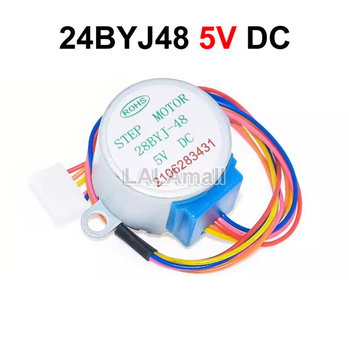 1pc 28BYJ48 5V DC Stepping Motor 28BYJ-48 DC5V Geared Stepper Motor 4 ...